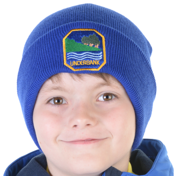 Underbank Primary Woolly Hat, Lanark. Buy online from ALJ Lanark.